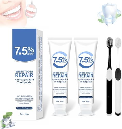 Zealburst Toothpaste, Zealburst Fluoride-Free Hydroxyapatite Teeth ...