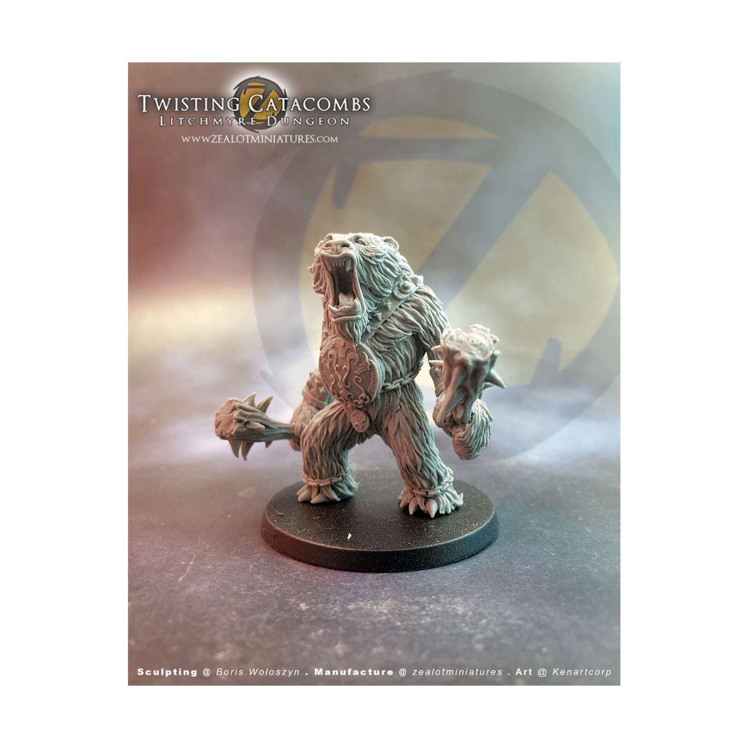Zealot Miniatures Polar Werebear New - Walmart.com
