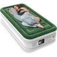 Zearna Twin Size Airbed, Inflatable Air Mattress with Built-in Pump ...