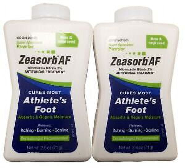Bayarde Services Zeasorb AF Antifungal Powder, Athlete's Foot Relief, 2 ...