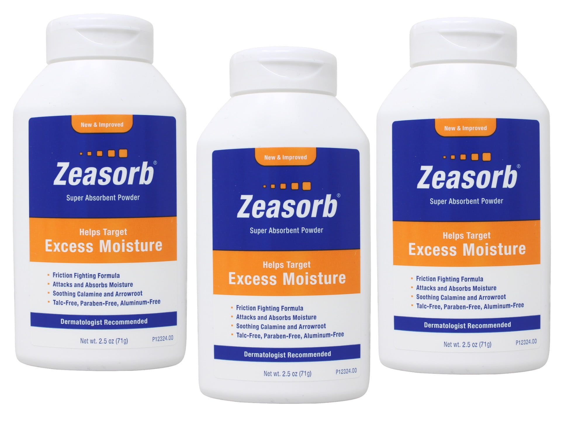 Zeasorb-AF Antifungal Treatment Powder 2.50 oz, - Pack of 3 - Walmart.com