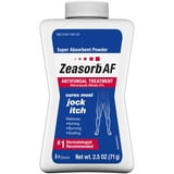 Zeasorb Antifungal Treatment Super Absorbant Powder for Jock Itch, 2.5 ...