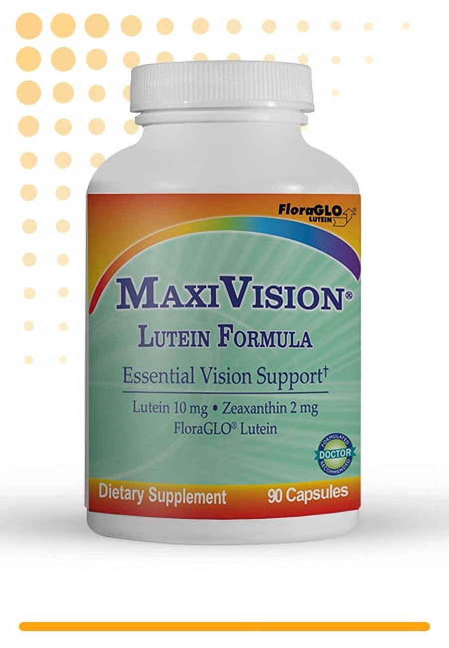 MaxiVision Lutein and Zeaxanthin Eye Supplement, Antioxidants with ...