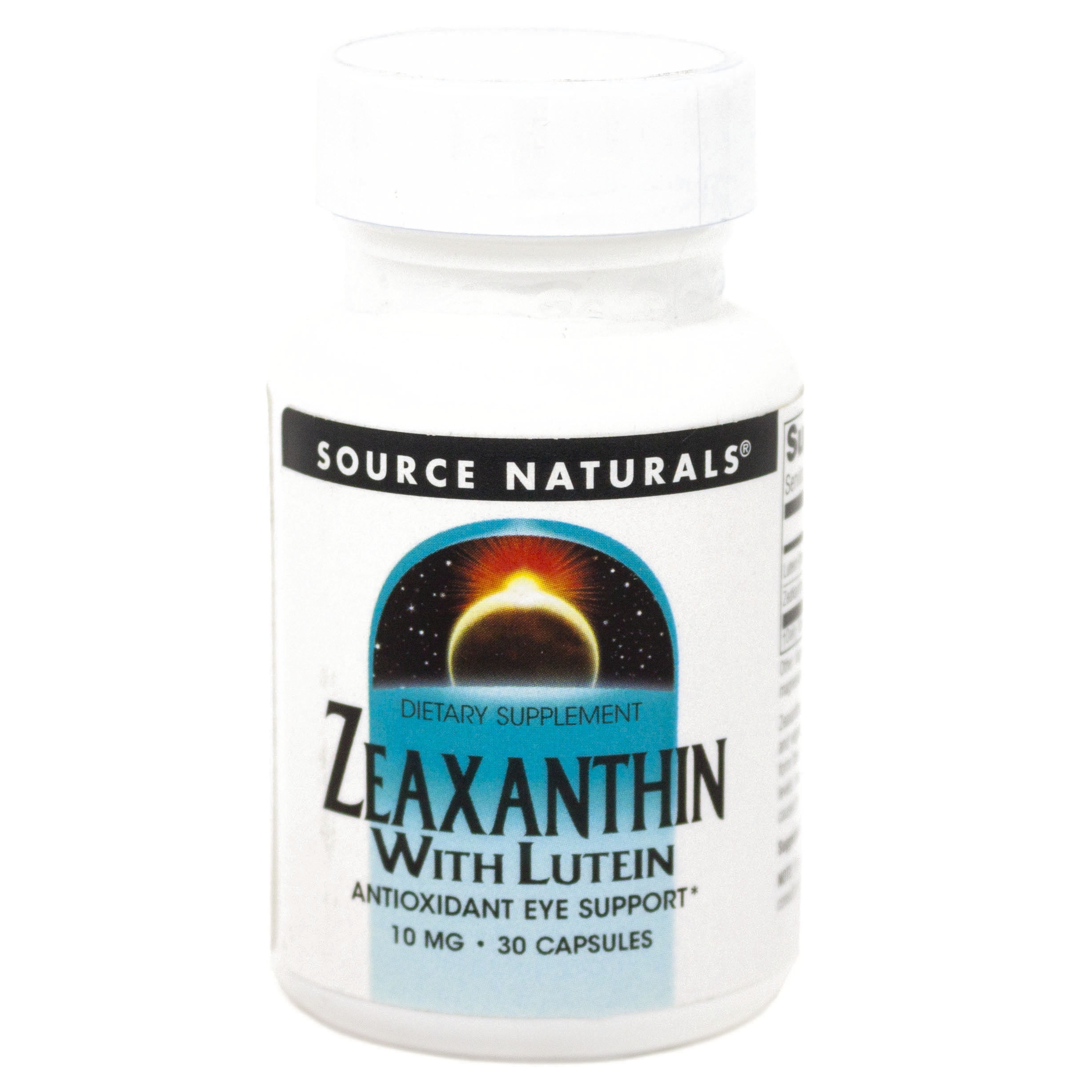 Source Naturals Zeaxanthin with Lutein 10mg By - 30 Capsule - Walmart.com