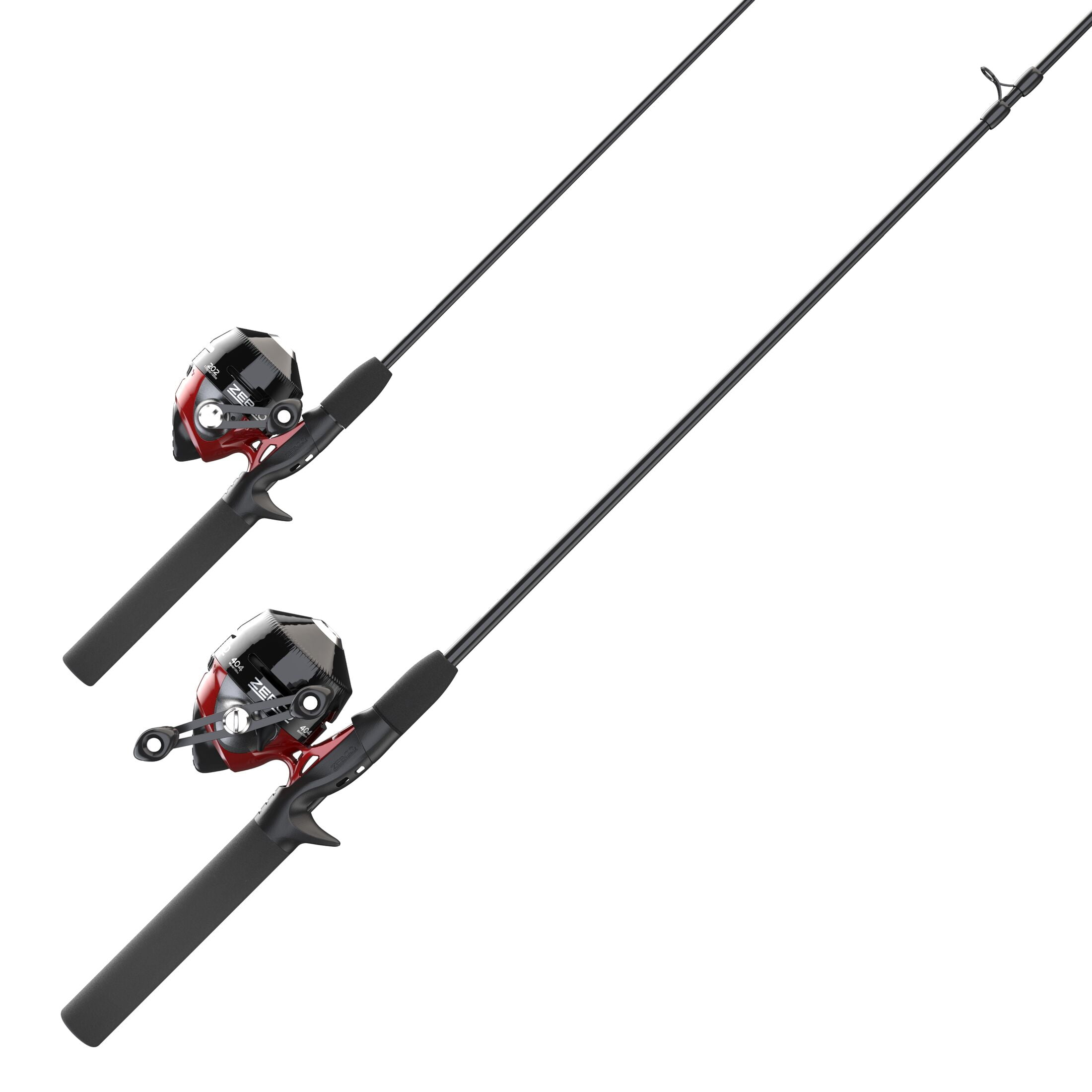 Free Shipping! Zebco 202 & 404 Spincast Reels and Fishing Rod Combos (2 ...