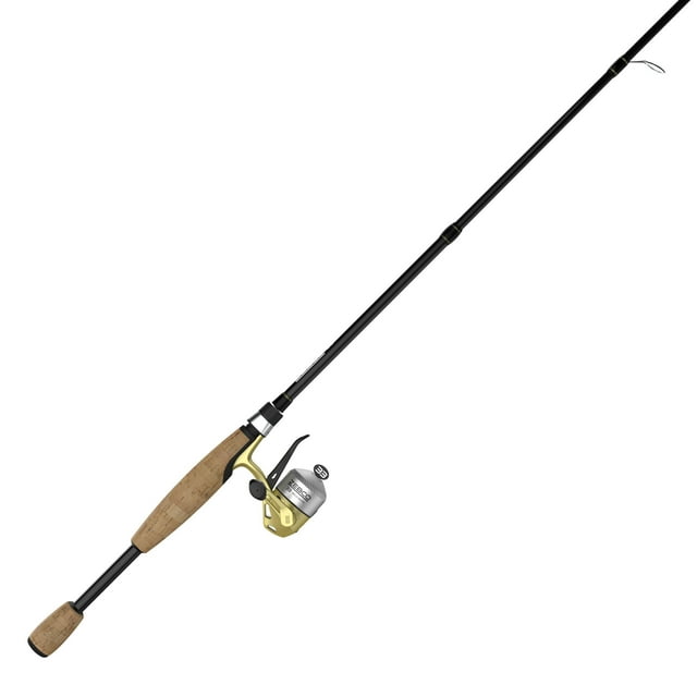 Zebco 33 Gold Micro Trigger Spincast Reel and Fishing Rod Combo, Light ...