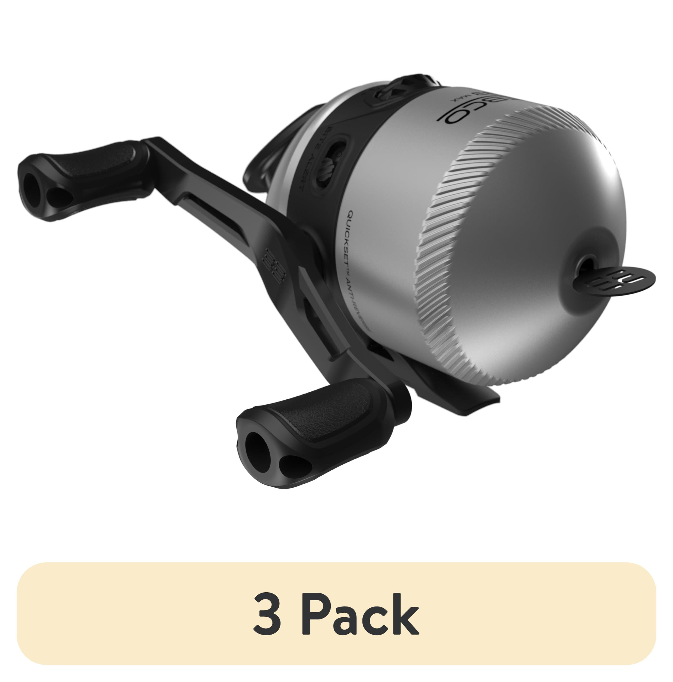 (3 pack) Zebco 33 MAX Spincast Fishing Reel - Walmart.com