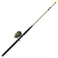 Zebco Big Cat Spincast Reel & Rod Combo, 8-Foot Fiberglass, Pre-Spooled ...