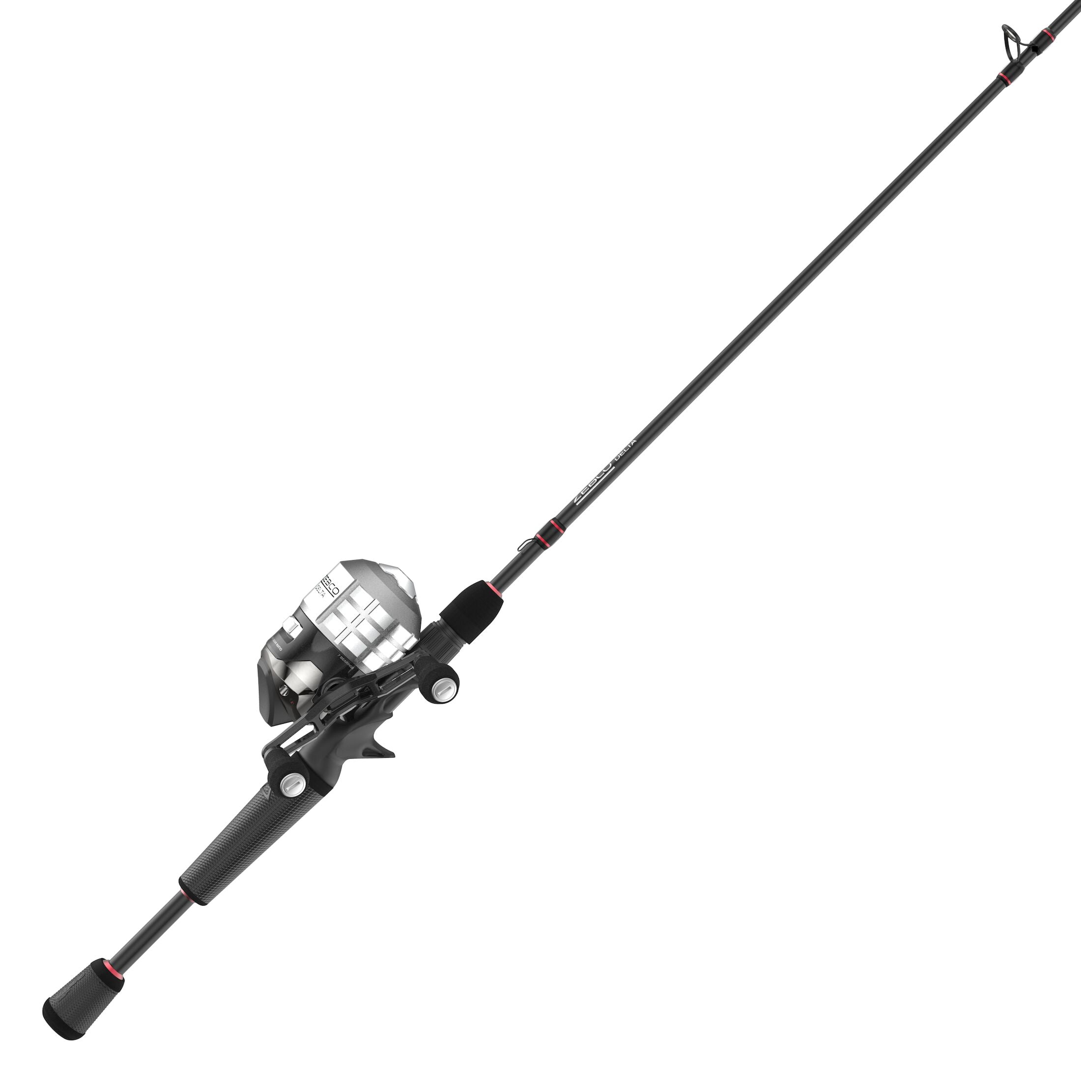 Free Shipping! Zebco Delta Spincast Reel and Fishing Rod Combo, 6-Foot ...