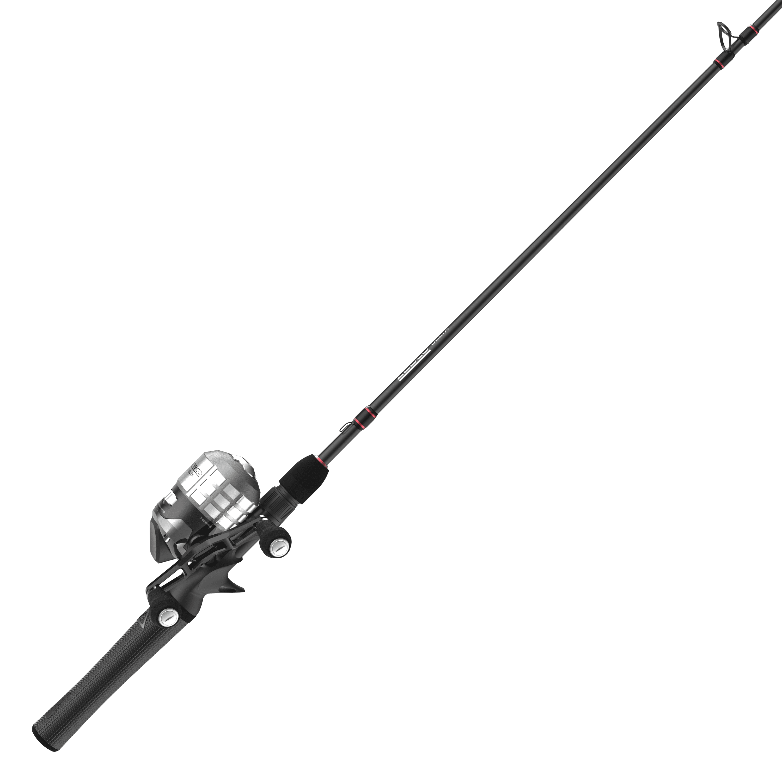 Zebco Delta Spincast Reel Combo, 5'6", Size 20, Cool Gray, 100 Yard ...
