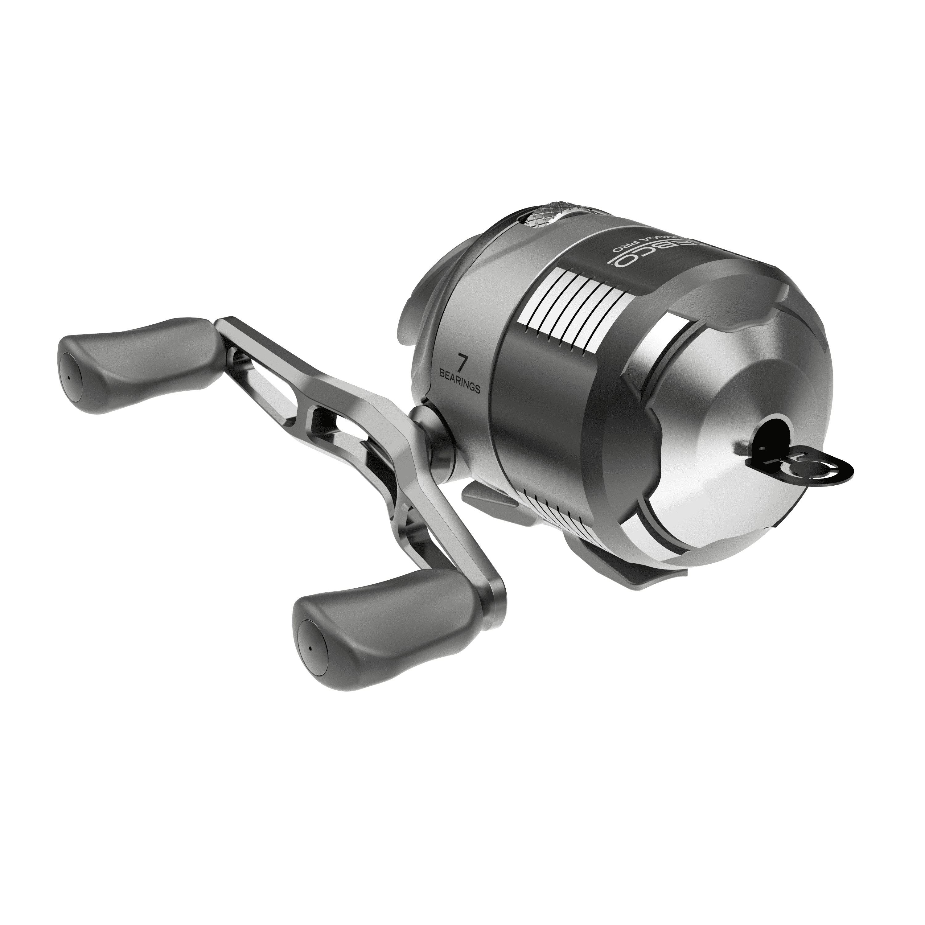 Zebco Omega Pro Size 30 Spincast Reel, Solid-Brass Gear, Dual Ceramic ...