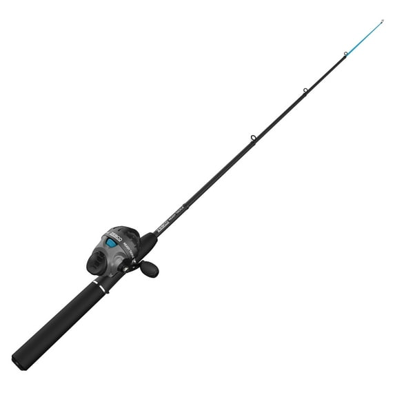 Zebco Ready Tackle Spincast Reel and Telescopic Fishing Rod Combo ...