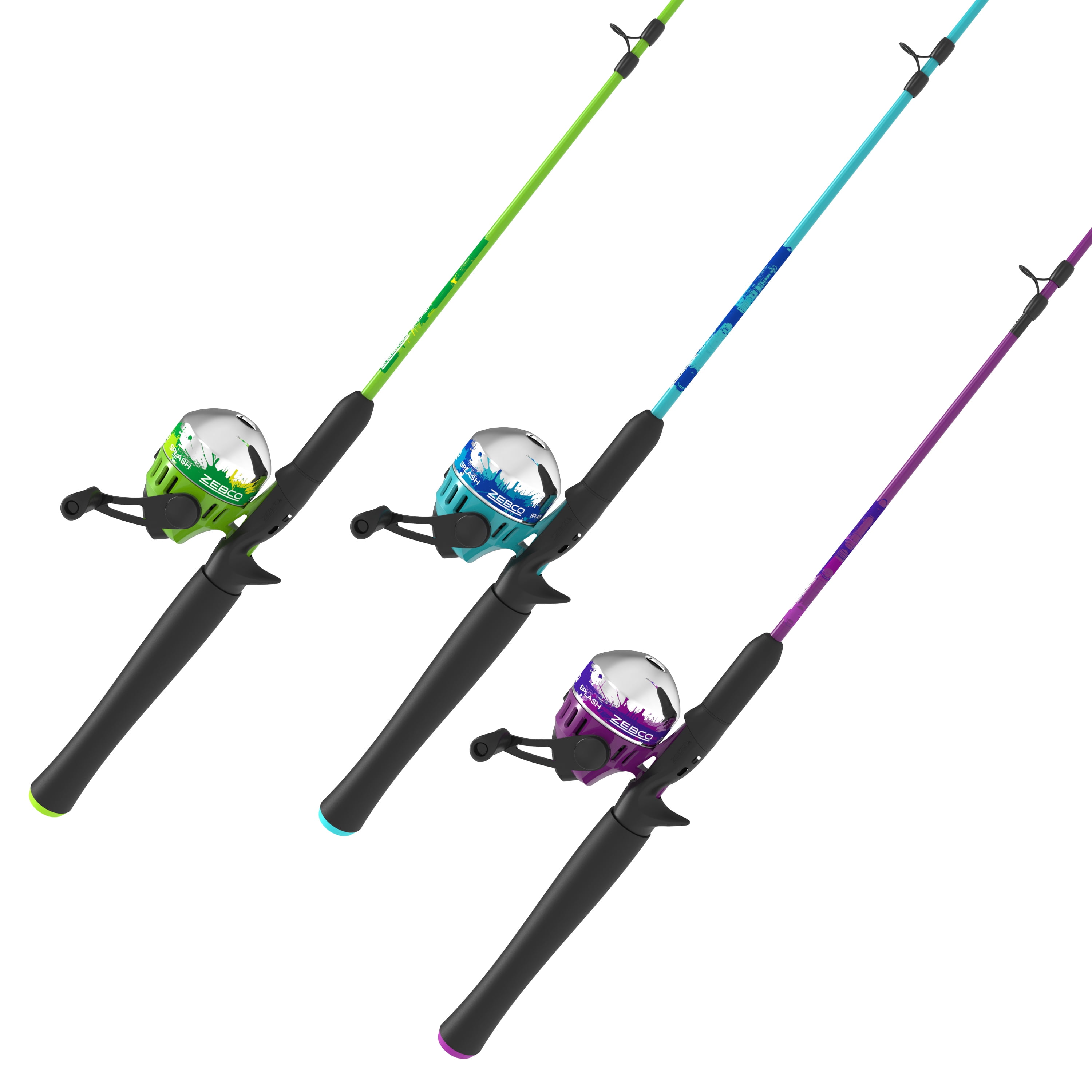 Zebco Splash Youth Spincast Fishing Rod and Reel Combo for Young ...