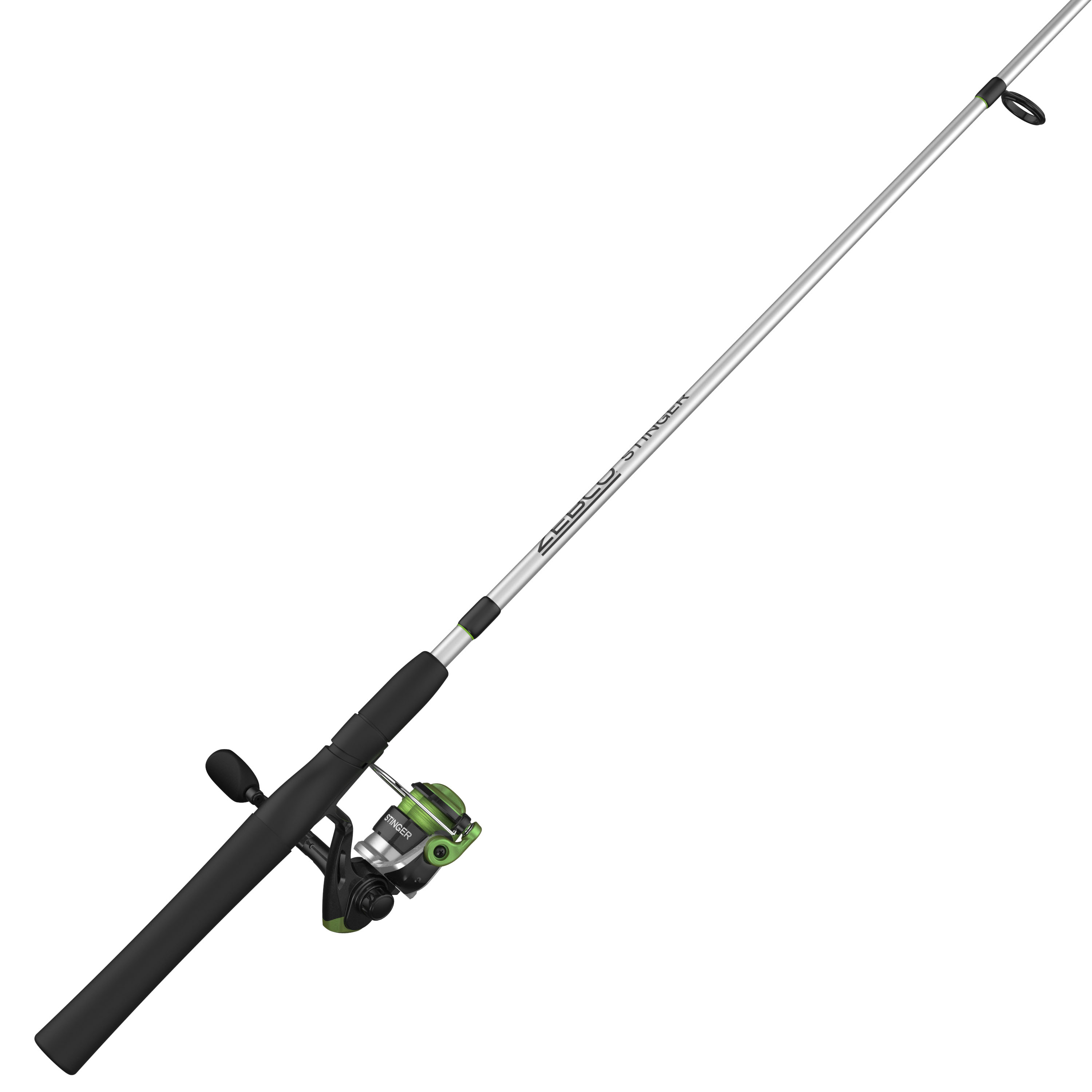 Zebco Stinger Spinning Reel and Fishing Rod Combo, 4-Foot 6-Inch ...
