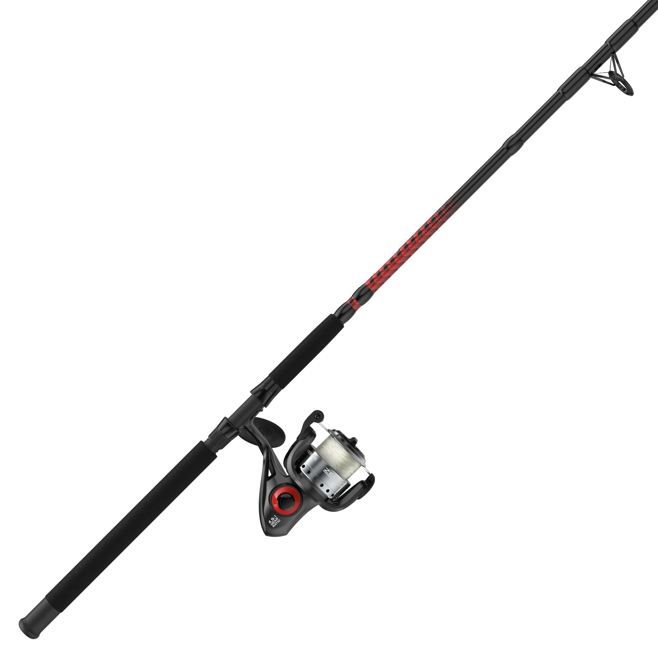 Free Shipping! Zebco Verge Spinning Reel and Fishing Rod Combo, 10-Foot ...
