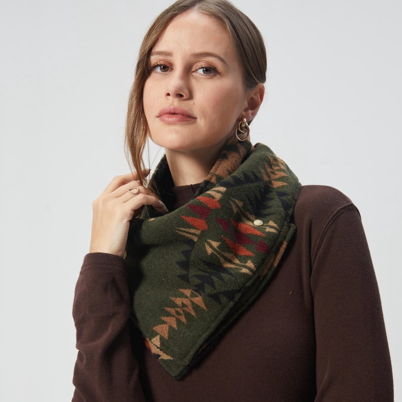 Zeblioso Western Scarf for Cowgirls Aztec Winter Warmth Scarf - Walmart.com