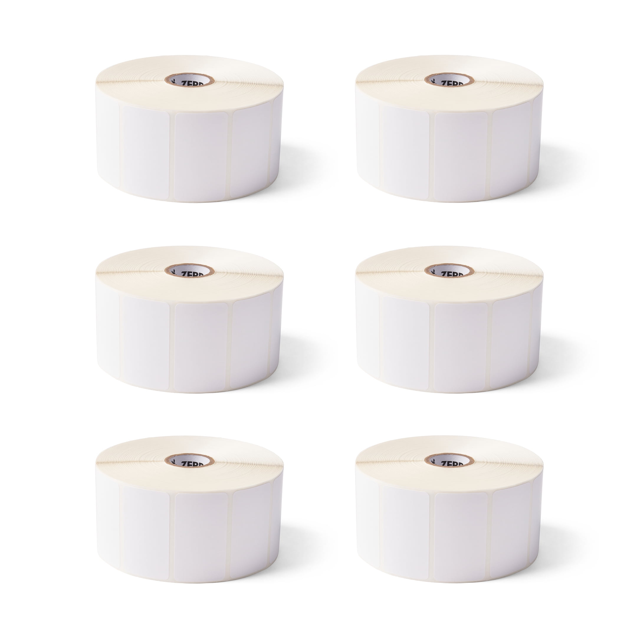 Zebra 2.25 x 1.25 in Direct Thermal Paper Labels Z-Perform 2000D ...