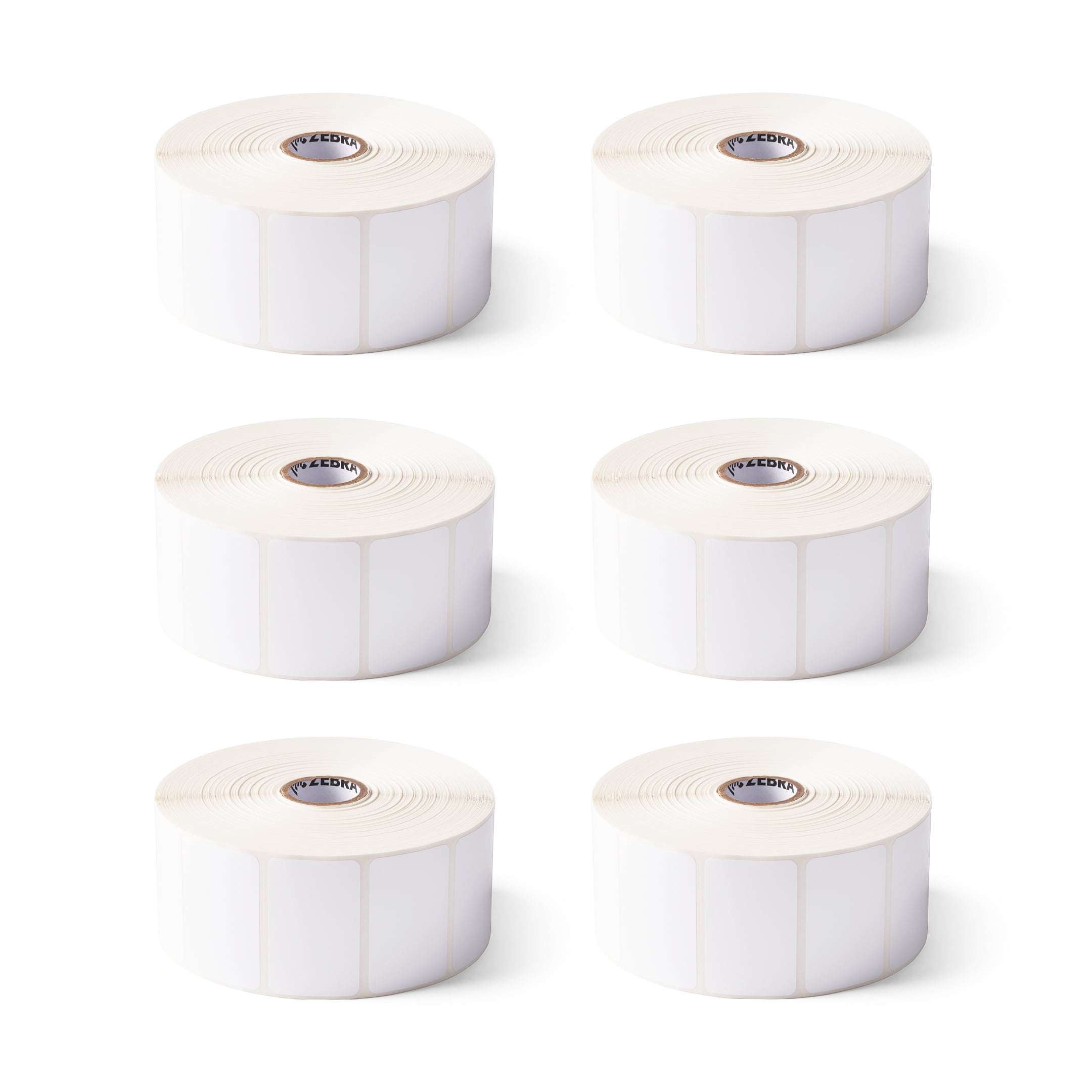 Zebra 2 x 1.25 in Thermal Transfer Polyester Labels Z-Ultimate 3000T ...