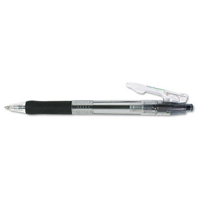 Zebra 22510 Jimnie Clip Retr Ballpoint Pen Translucent Brl Black Ink ...