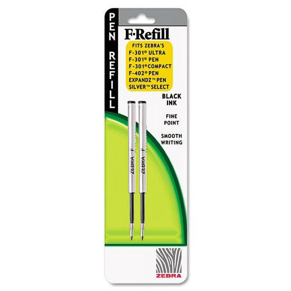 Zebra 85512 Refill for F301, F301 Ultra, F402, 301A, Spiral Ballpoint ...