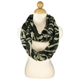 Zebra Animal Print Infinity Loop Fashion Scarf - Walmart.com