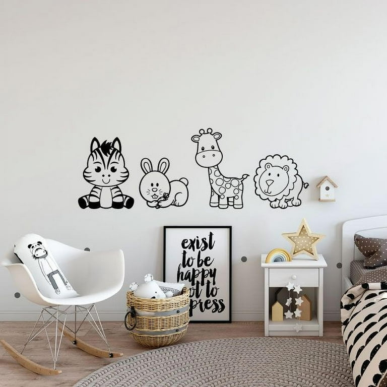rabbit wall sticker