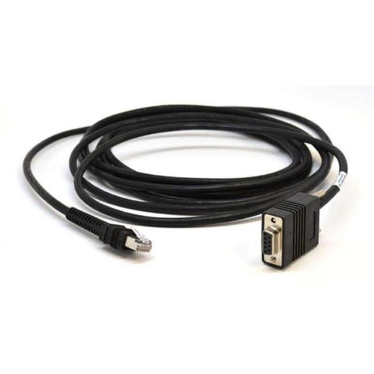 Zebra CBA-R21-S15PAR 15 ft. DB9 Female Connector Straight Cable with ...