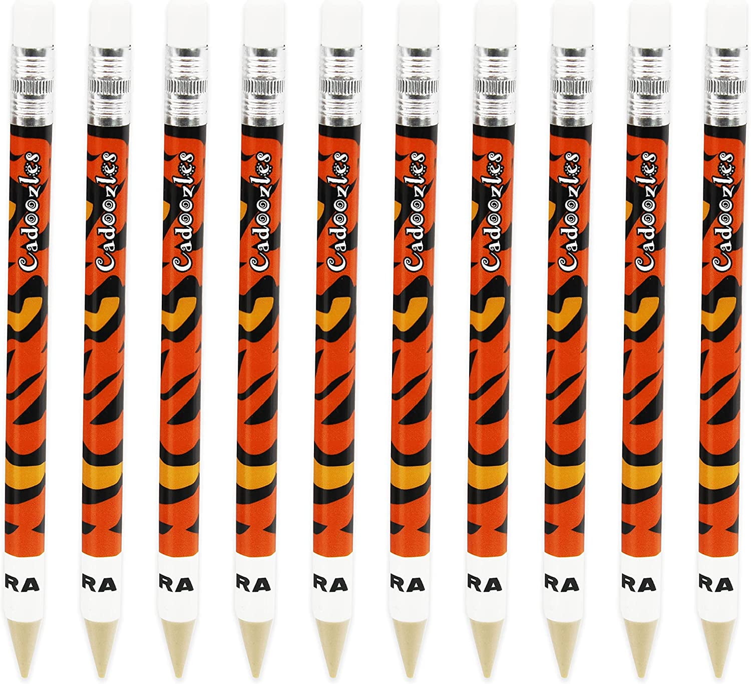 Zebra Cadoozle Mini Mechanical Pencil - 0.7mm Lead - Novelty Tiger ...