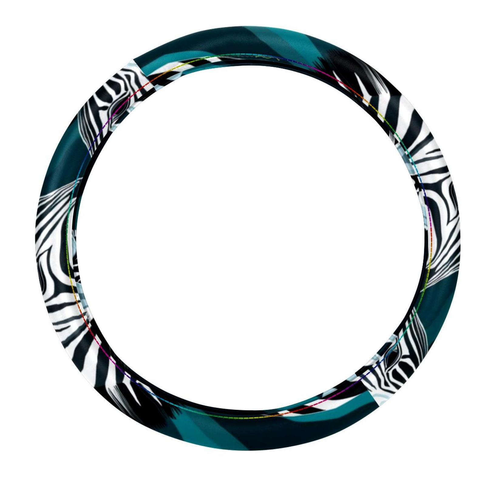 Zebra Car Wheel Cover,14.5 Inch PVC Leather Auto Accessories Printing ...
