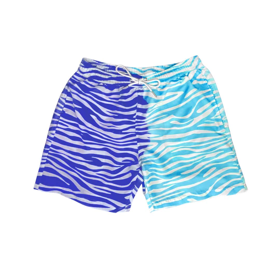 Zebra Color Changing Trunks Mens - Walmart.com