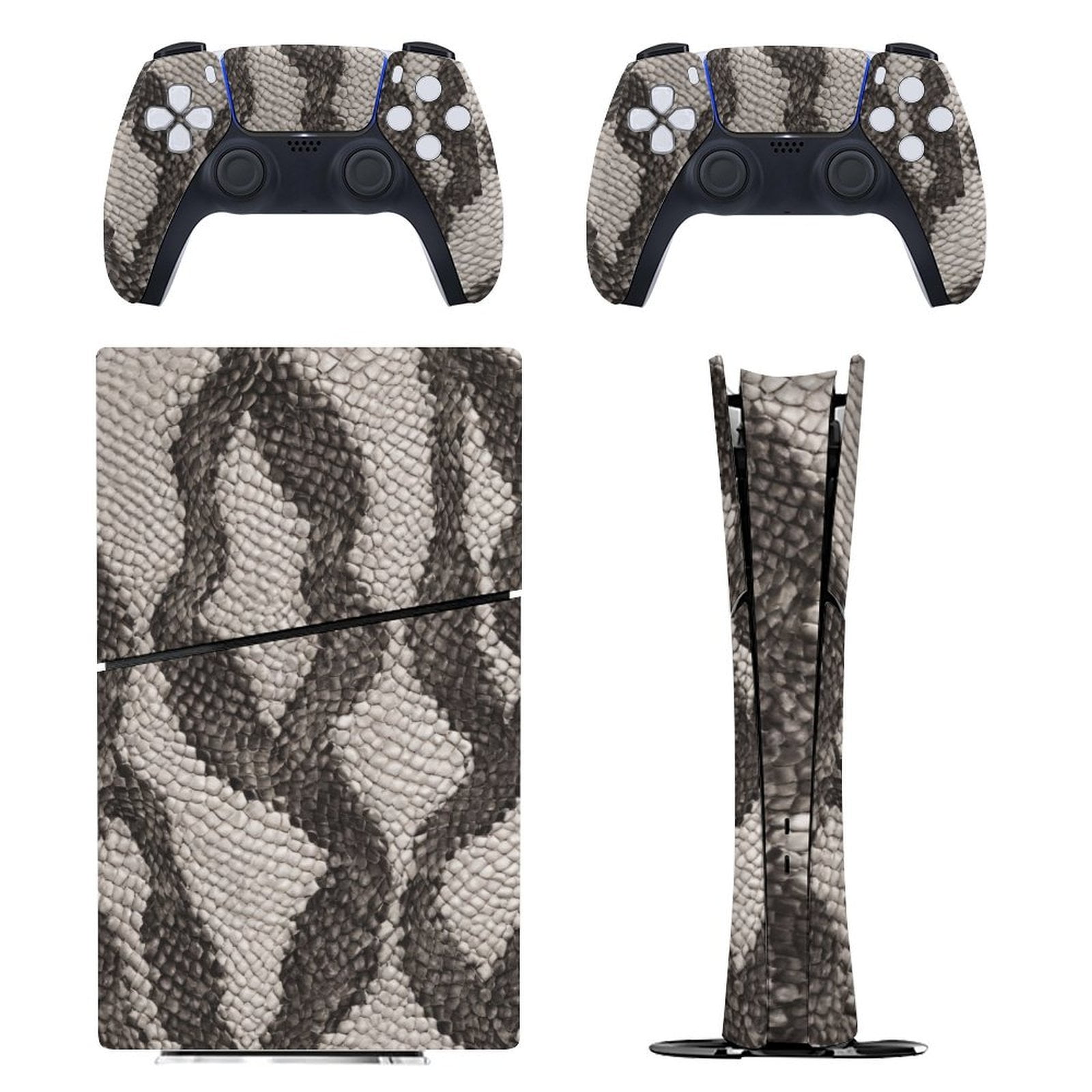 Zebra Console Skin Bundle for PS5 Pro Slim Disc & Digital / PS4 – Full ...