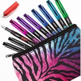 Zebra Fuente - Disposable Fountain Pen - Coloured Ink - Pack of 10 ...