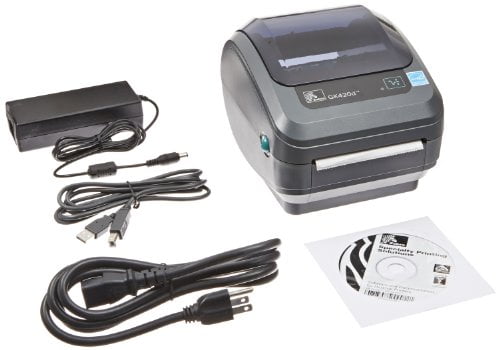 Zebra GK420d Monochrome Desktop Direct Thermal Label Printer, 5 in/s ...