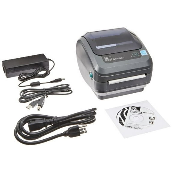 Zebra GK420d Monochrome Desktop Direct Thermal Label Printer, 5 in/s ...