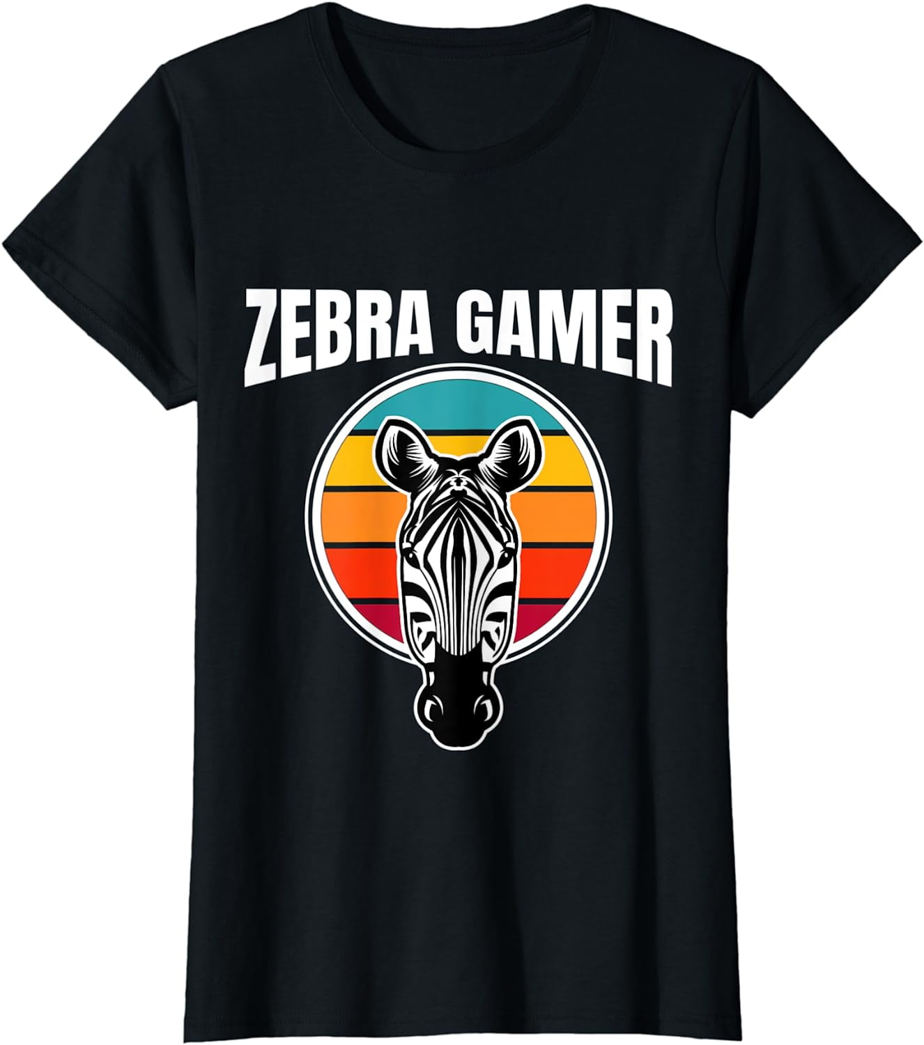 Zebra Gamer Graphic Design For Gamer Kids T-Shirt - Walmart.com
