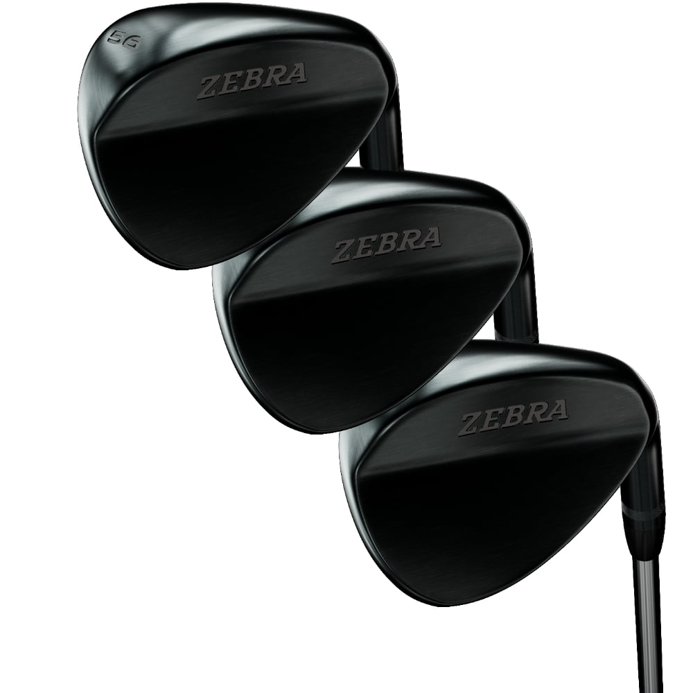 Zebra Golf NTG Satin Black Wedge Set, Mens Right Hand, Steel - Walmart.com