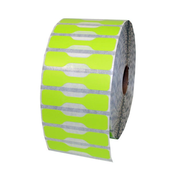 Zebra Green Jewelry/Barbell Labels 2.2" x 0.5" (LV-10010064) - Walmart.com