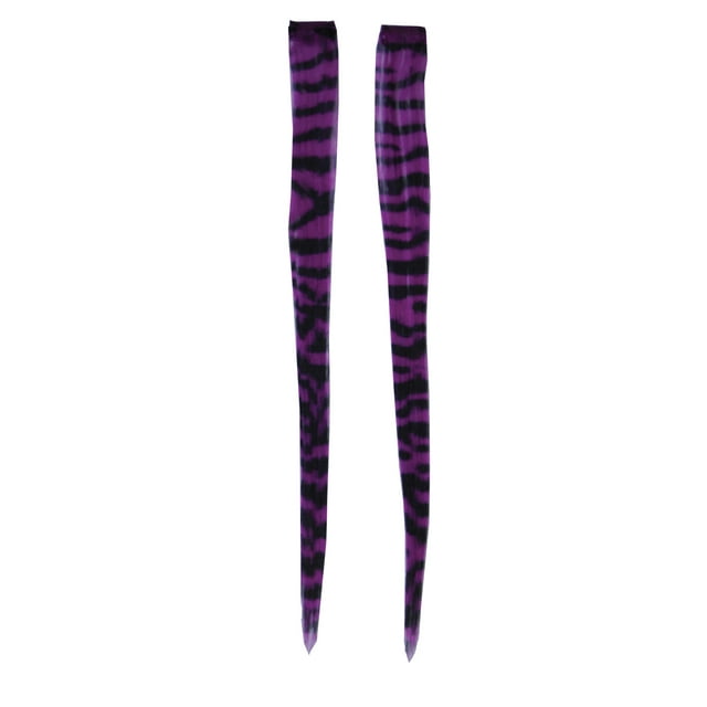 Zebra Hair Extensions Adult Halloween Accessory - Walmart.com