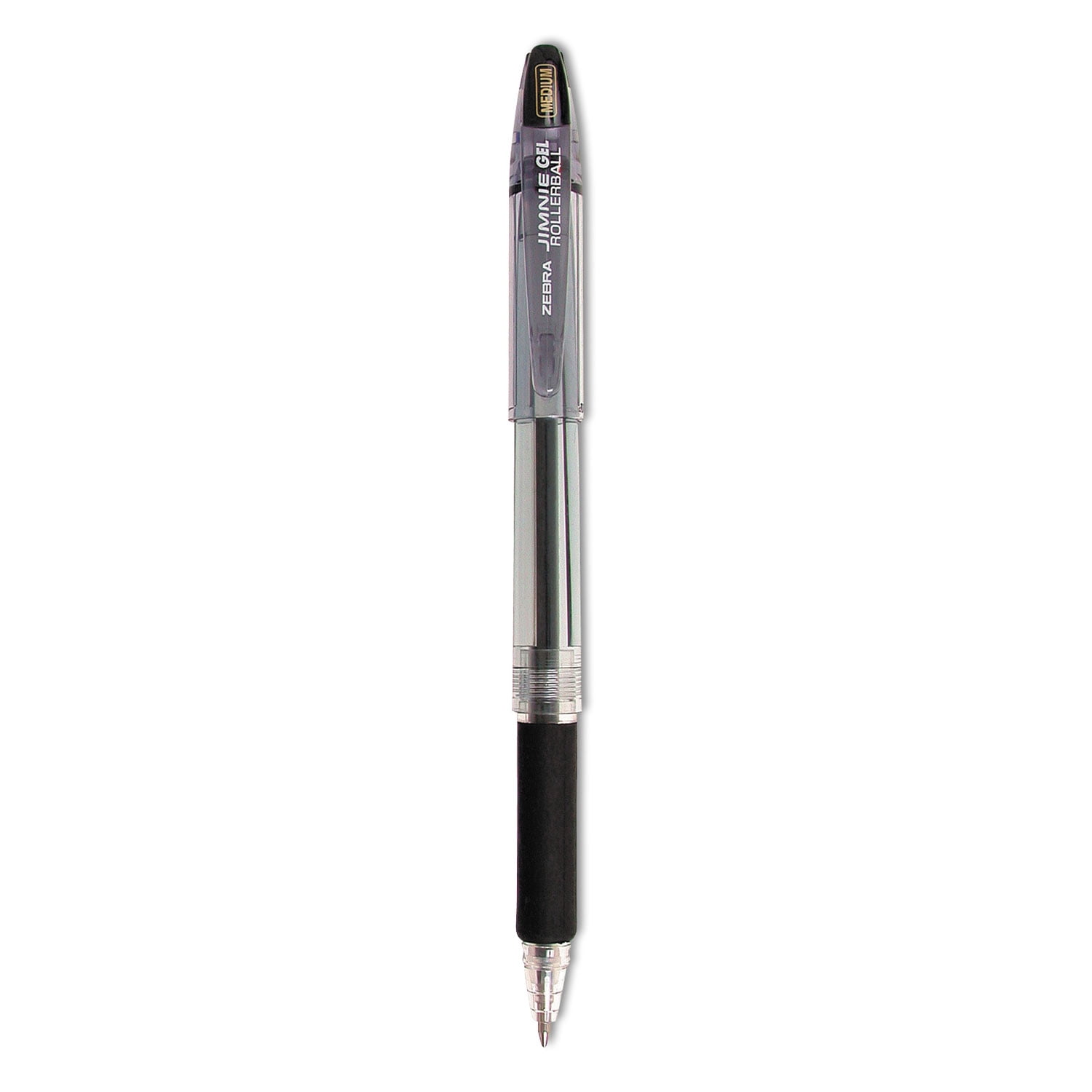Zebra Jimnie Stick Gel Pen Value Pack, Medium 0.7mm, Black Ink, Smoke ...