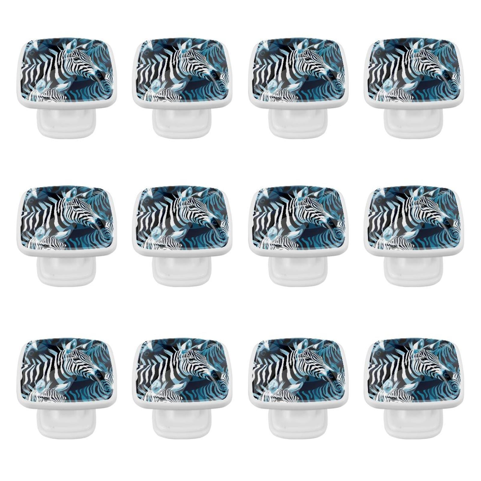 Zebra Kitchen Cabinet Knobs 12 Pack Drawer Knobs Cabinet Hardware ...