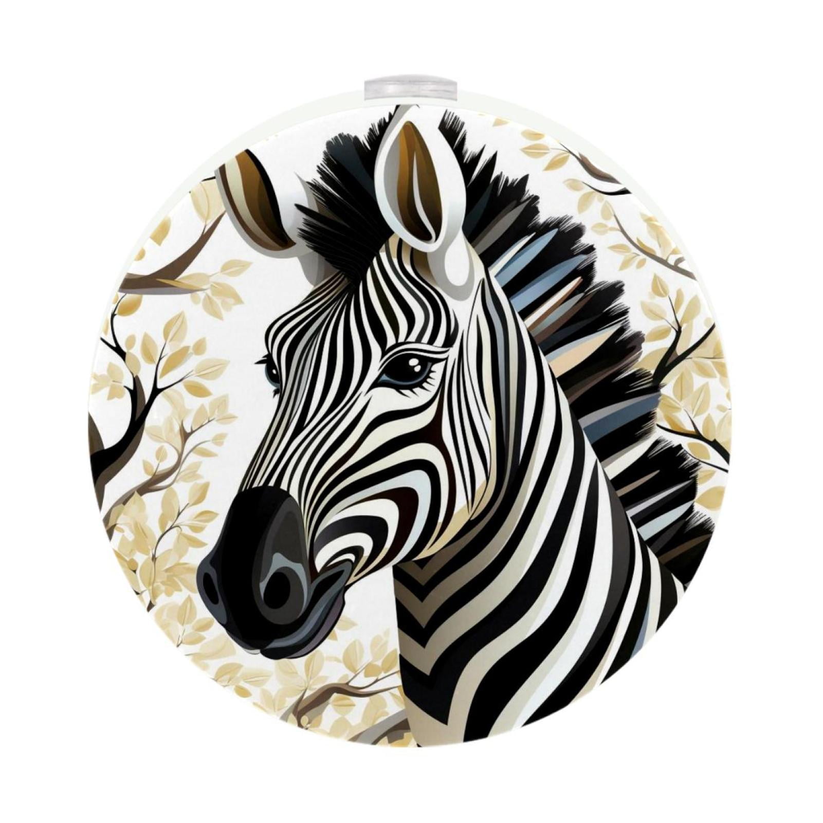 Zebra LED Round Night Light-2PCS: Bright and Energy Efficient ...
