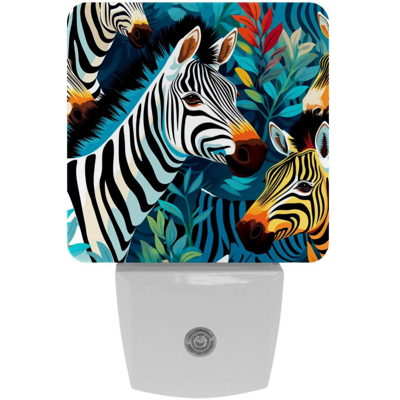 Zebra LED Square Night Light - Energy Efficient and Stylish ...