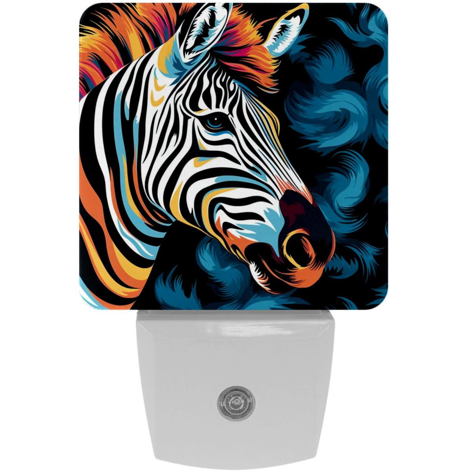 Zebra LED Square Night Lights - Elegant and Energy Efficient Lighting ...