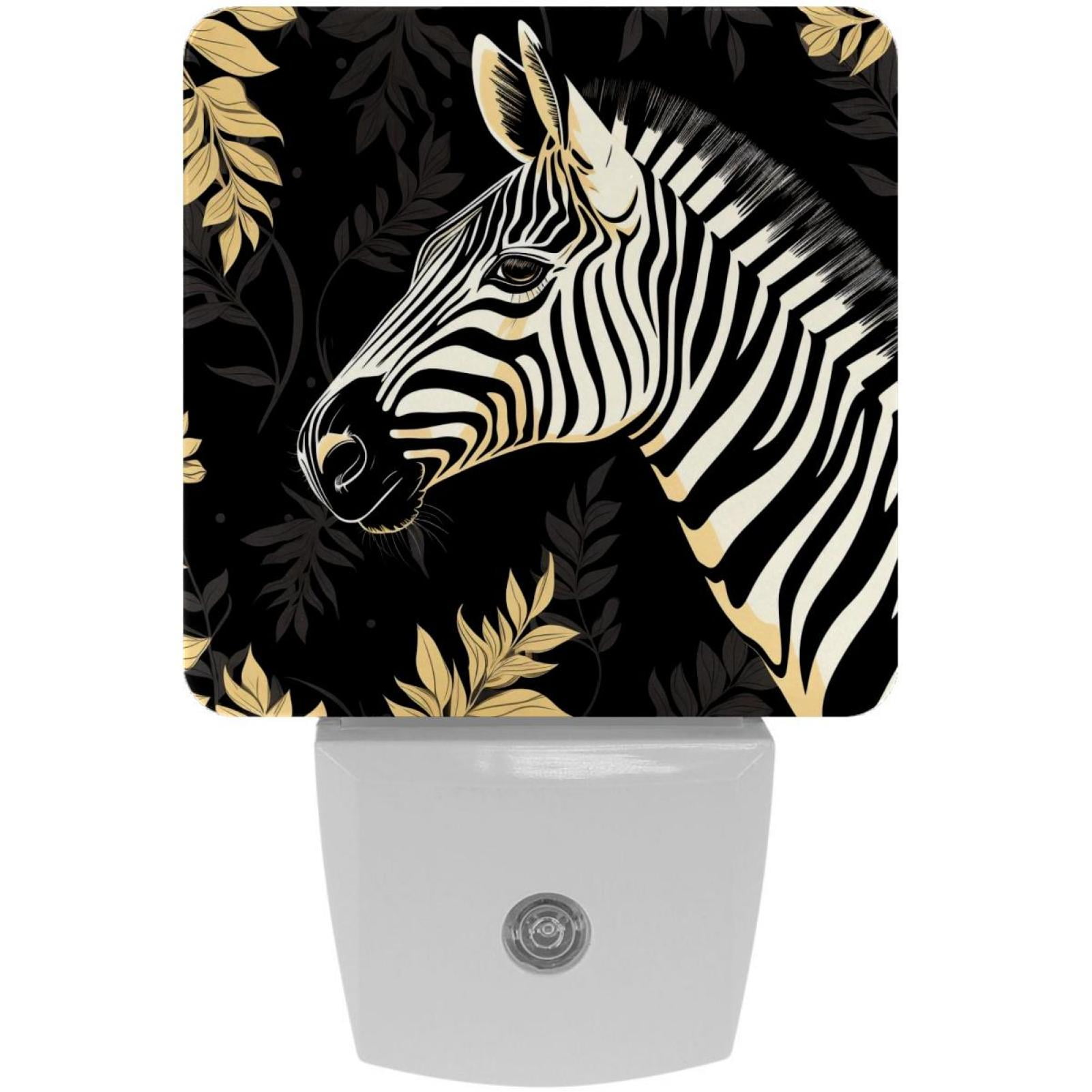 Zebra LED Square Night Lights - Energy Efficient & Elegant Decorative ...