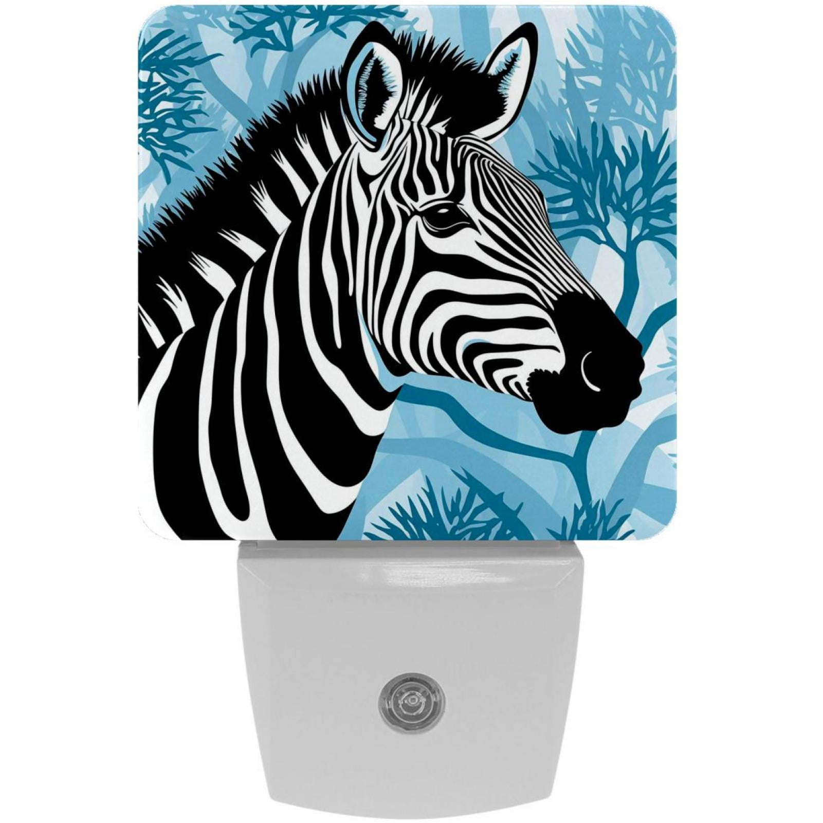 Zebra LED Square Night Lights - Energy Efficient and Sleek Design - for ...