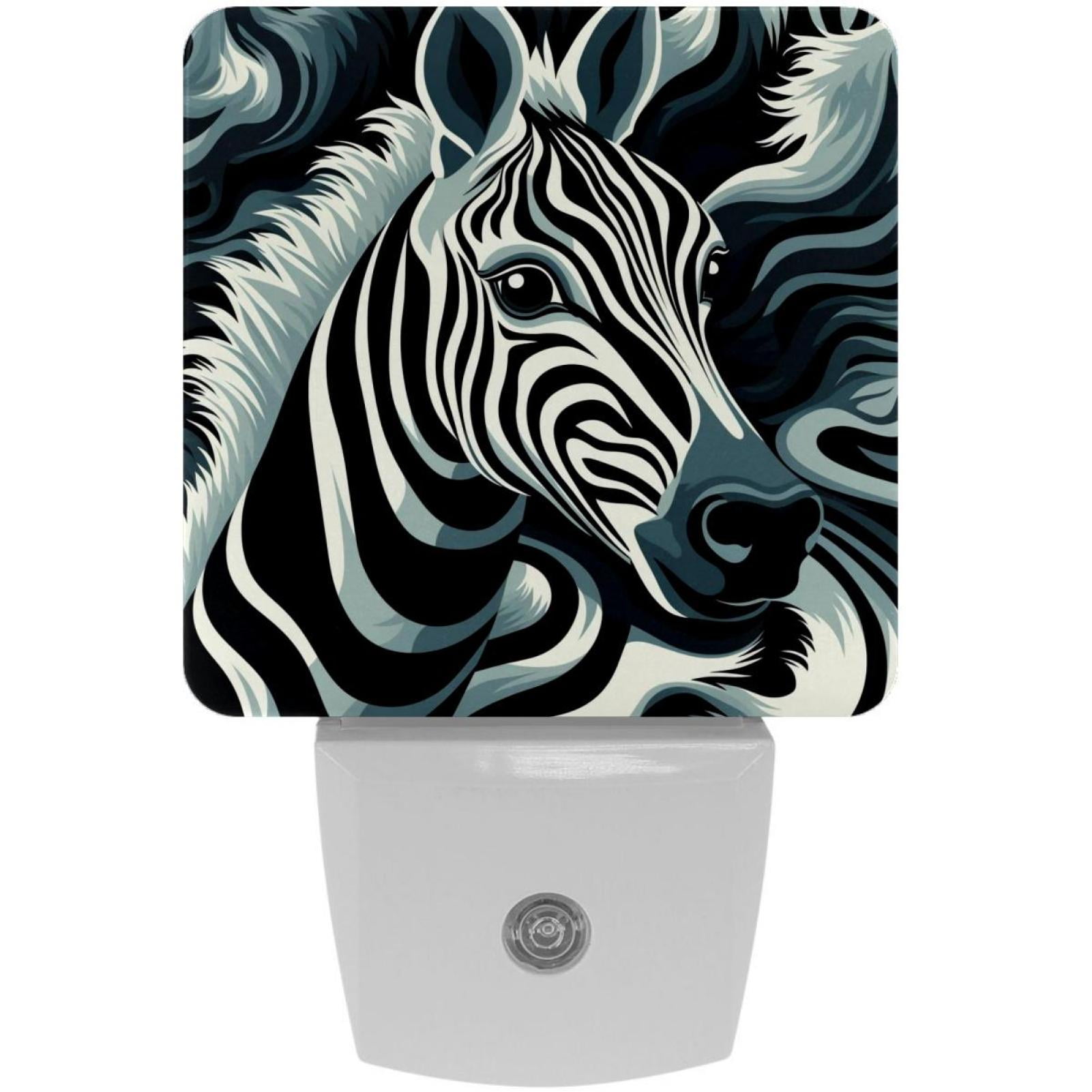 Zebra LED Square Night Lights - Energy Efficient and Stylish Bedroom ...