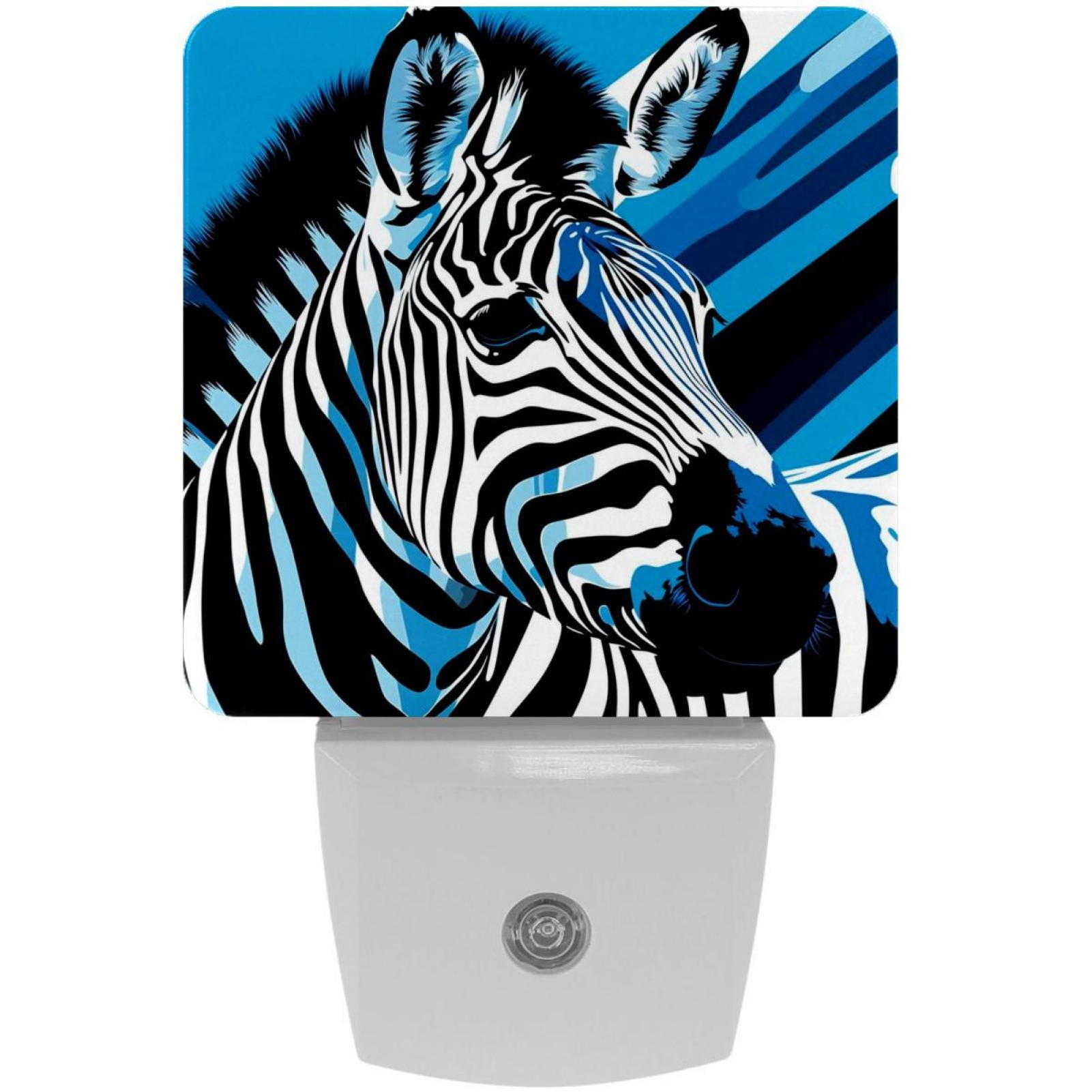 Zebra LED Square Night Lights - Illuminating Your Space with Style ...