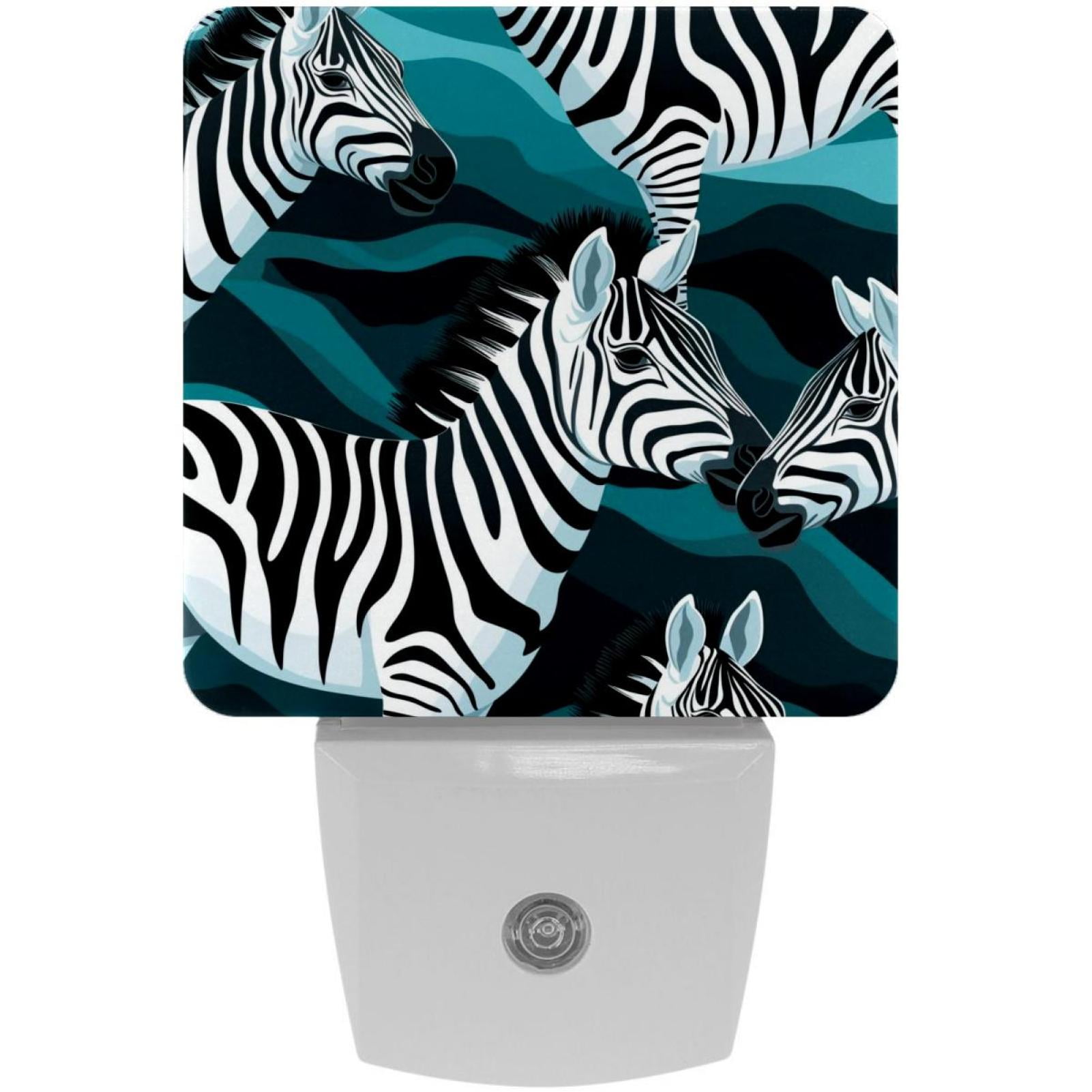 Zebra LED Square Night Lights - Illuminating Your Space with Style ...