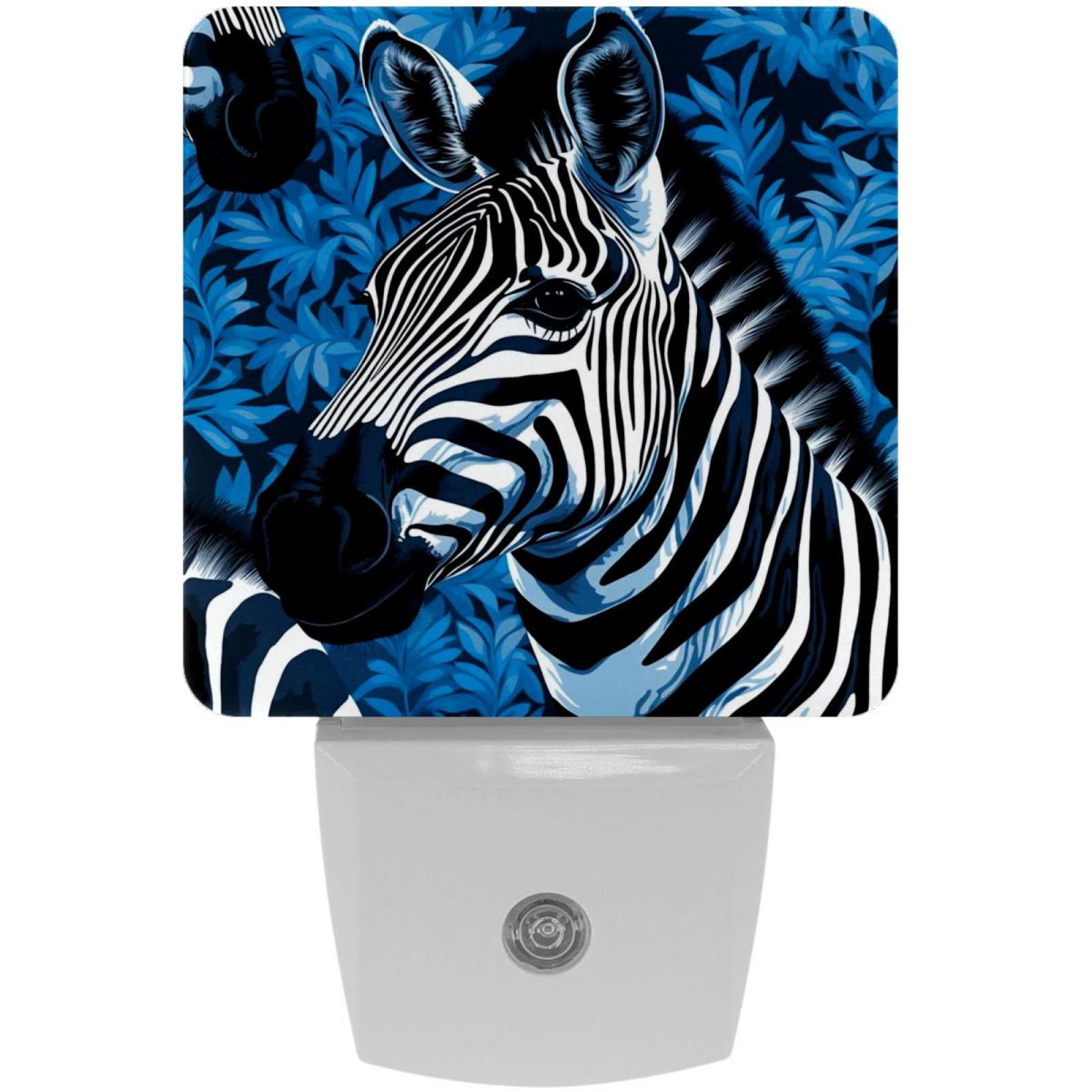 Zebra LED Square Night Lights - Small and Bright Illumination for Your ...
