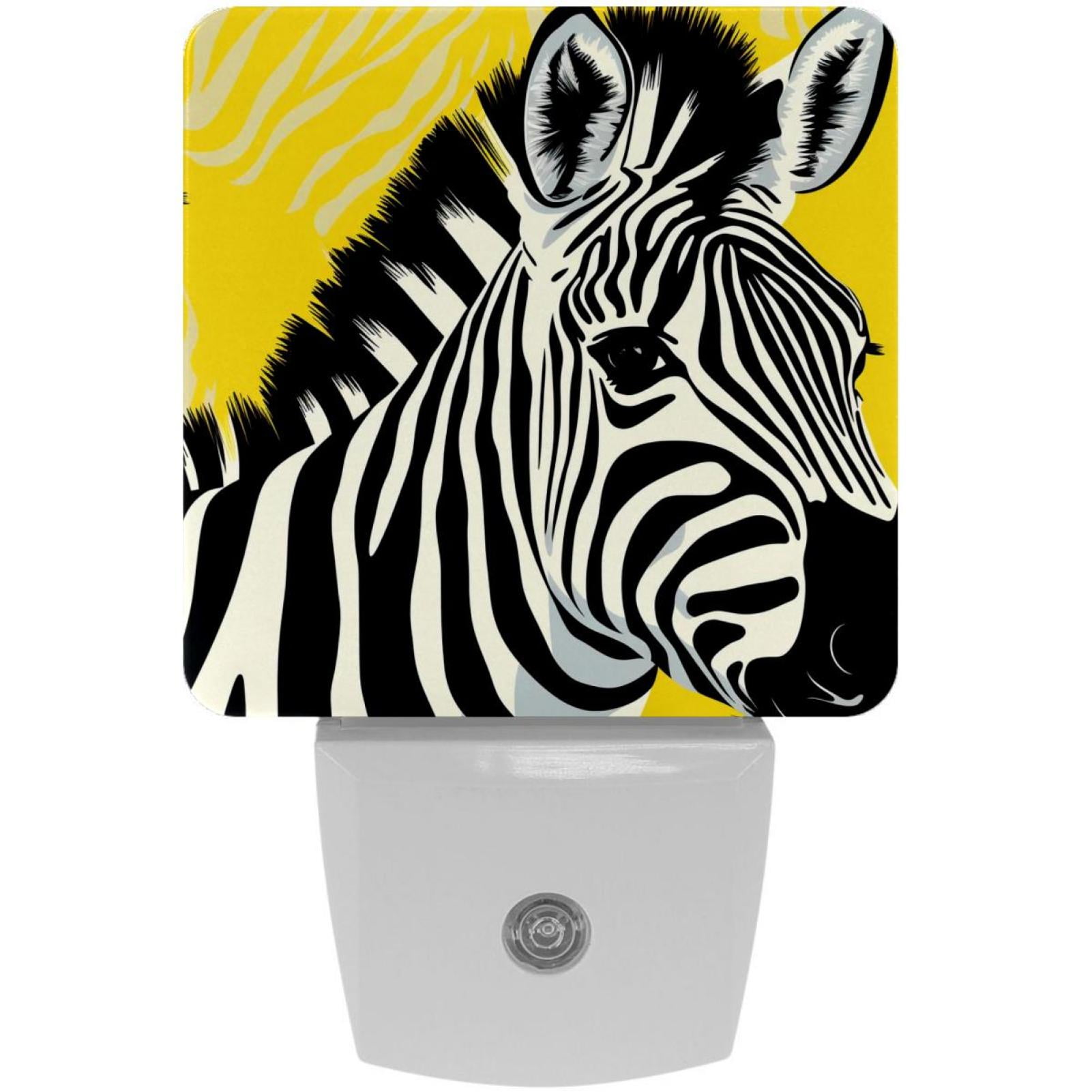Zebra LED Square Night Lights - Stylish and Energy-Efficient Lighting ...
